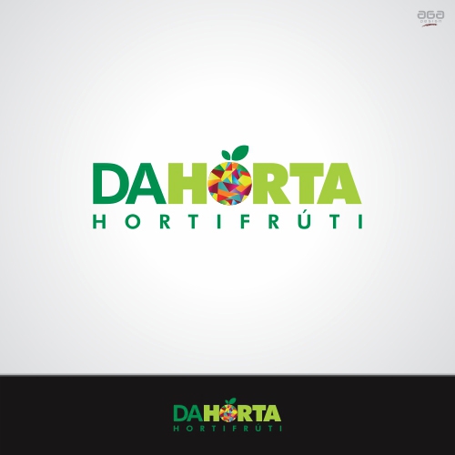 HORTIFRUTI DA HORTA | Criação de Logo e Cartao de Visita Para Alime...