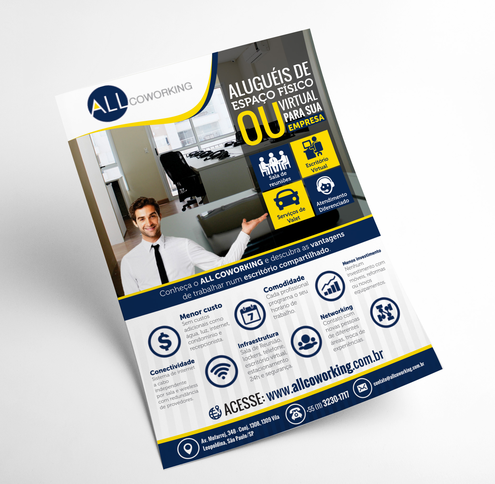 All Coworking | Criação de Flyer / Panfleto Para