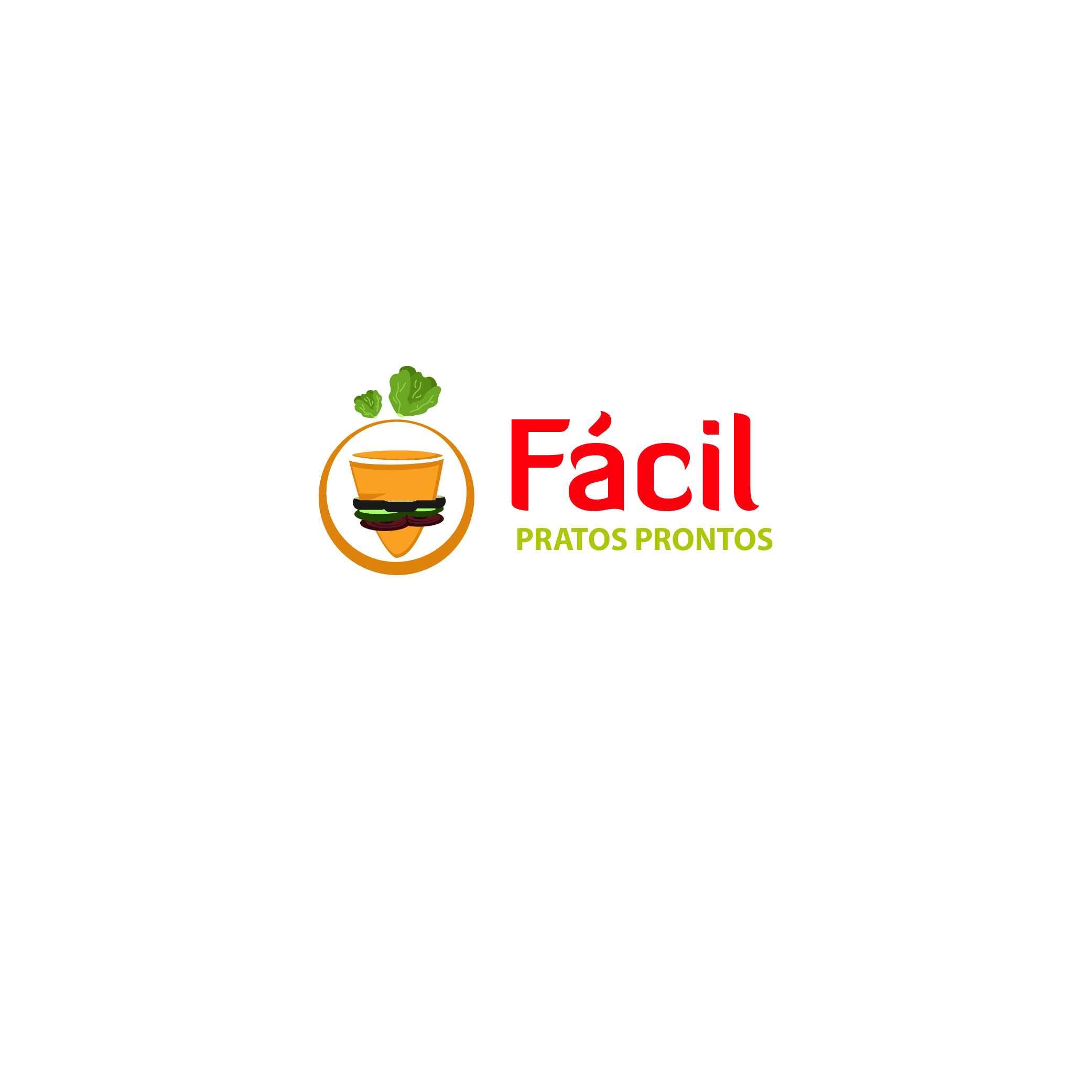 Fácil - Pratos Prontos | Criação de Logo Para