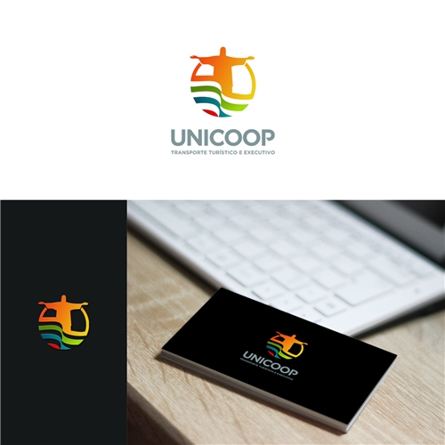 UNICOOP | Criação de Logo e Papelaria (6 itens) Para Viagens & Lazer