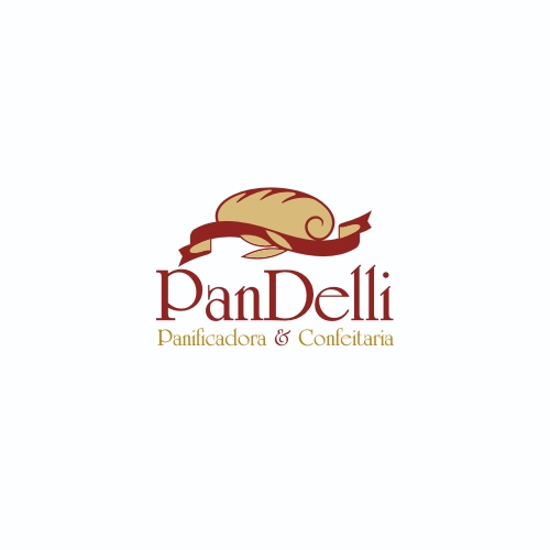 Panificadora e Confeitaria PanDelli | Criação de Logo Para Alimento...