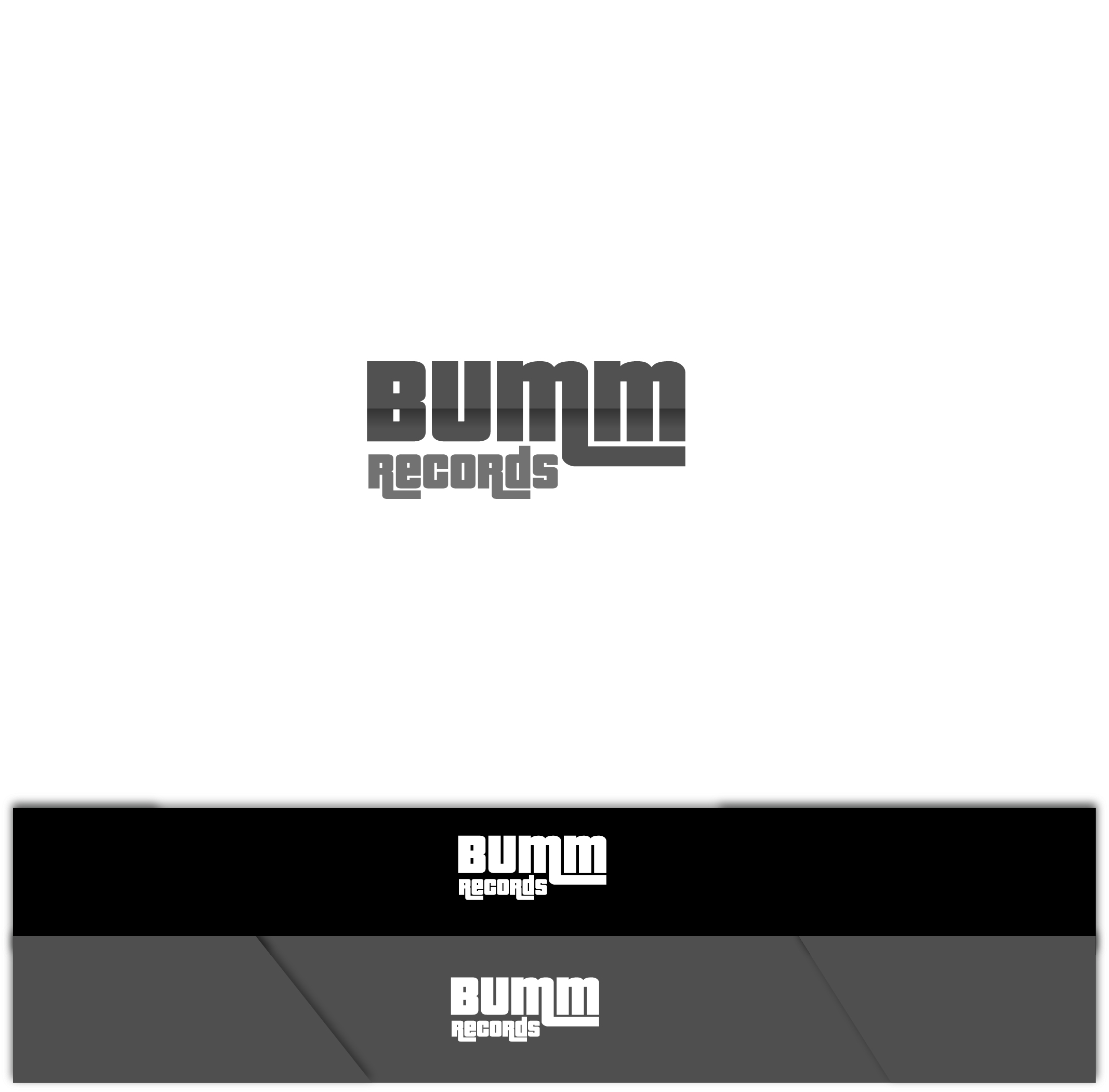 BUMM records | Criação de Logo Para