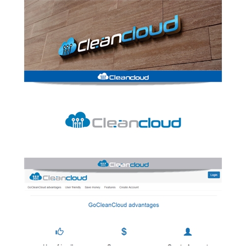 CleanCloud | Criação de Logo Para Consultoria de Negócios