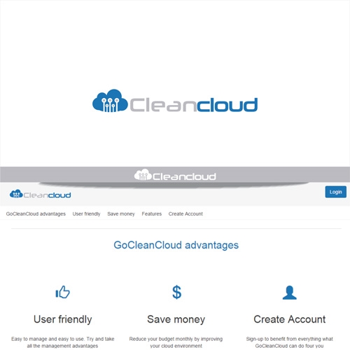 CleanCloud | Criação de Logo Para Consultoria de Negócios