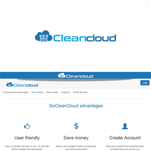 CleanCloud | Criação de Logo Para Consultoria de Negócios