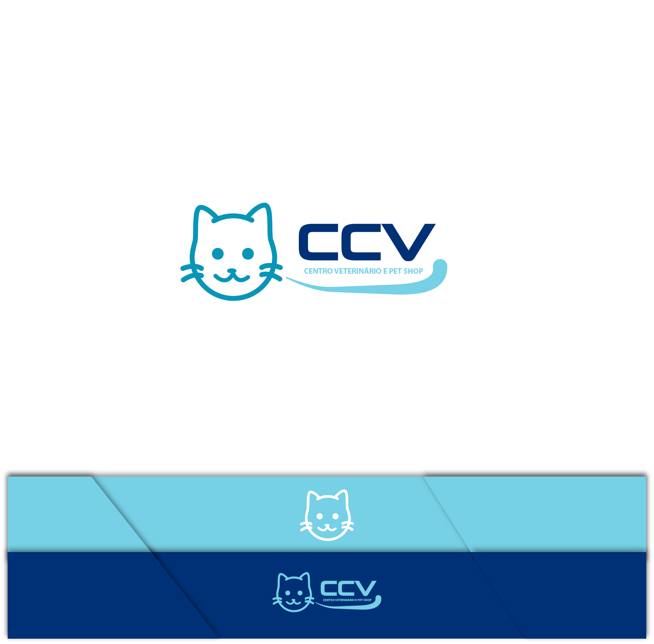 CATUS centro veterinário e pet shop - CCV | Criação de Logo e Papel...