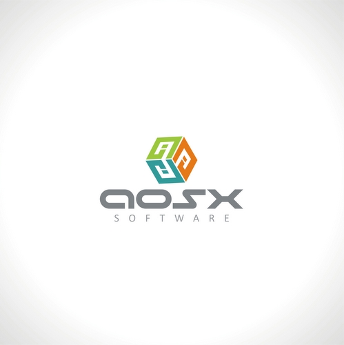 Aosx | Criação de Logo Para desenvolvimento de software e aplicativos
