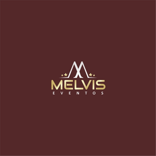 MELVIS Eventos | Criação de Logo e Cartao de Visita Para