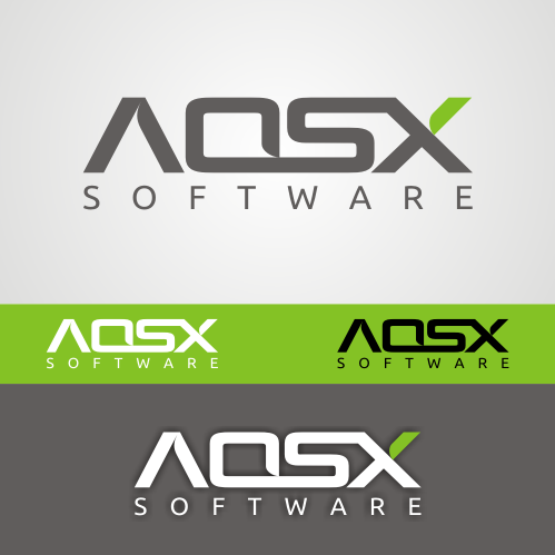 Aosx | Criação de Logo Para desenvolvimento de software e aplicativos