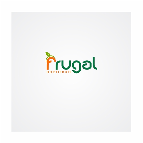 Frugal | Criação de Logo Para Alimentos & Bebidas