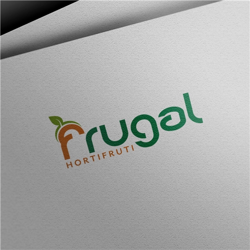 Frugal | Criação de Logo Para Alimentos & Bebidas