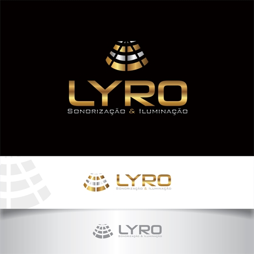 Lyro | Sonorizaçao e Iluminaçao | Criação de Logo Para Planejamento...