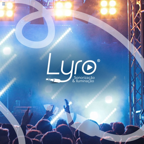 Lyro | Sonorizaçao e Iluminaçao | Criação de Logo Para Planejamento...