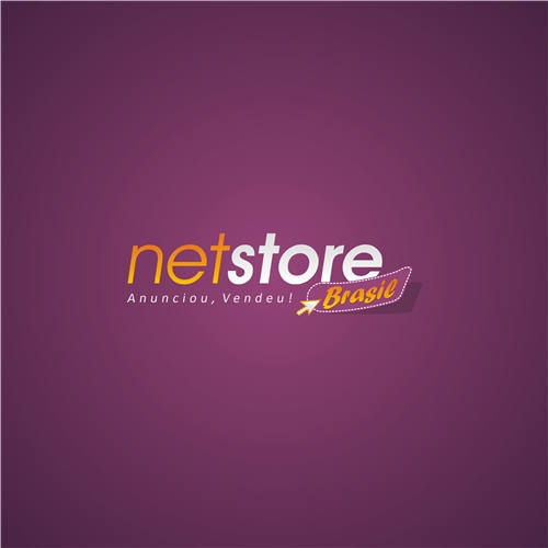 NetStore Brasil - Anunciou, Vendeu! | Criação de Logo Para Computad...