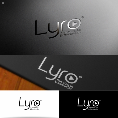 Lyro | Sonorizaçao e Iluminaçao | Criação de Logo Para Planejamento...
