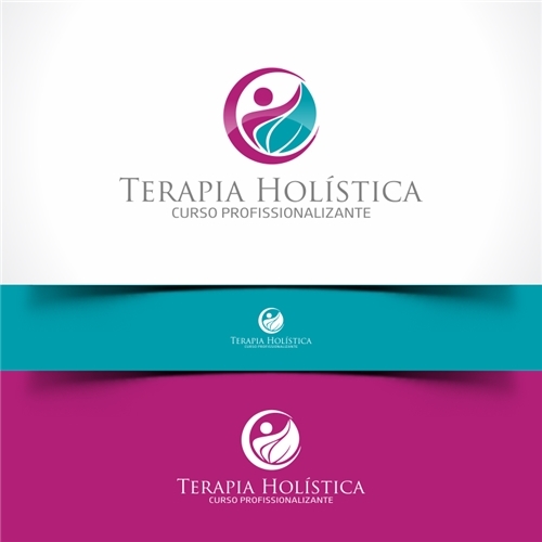 Curso Profissionalizante em Terapia Holística | Criação de Logo Par...