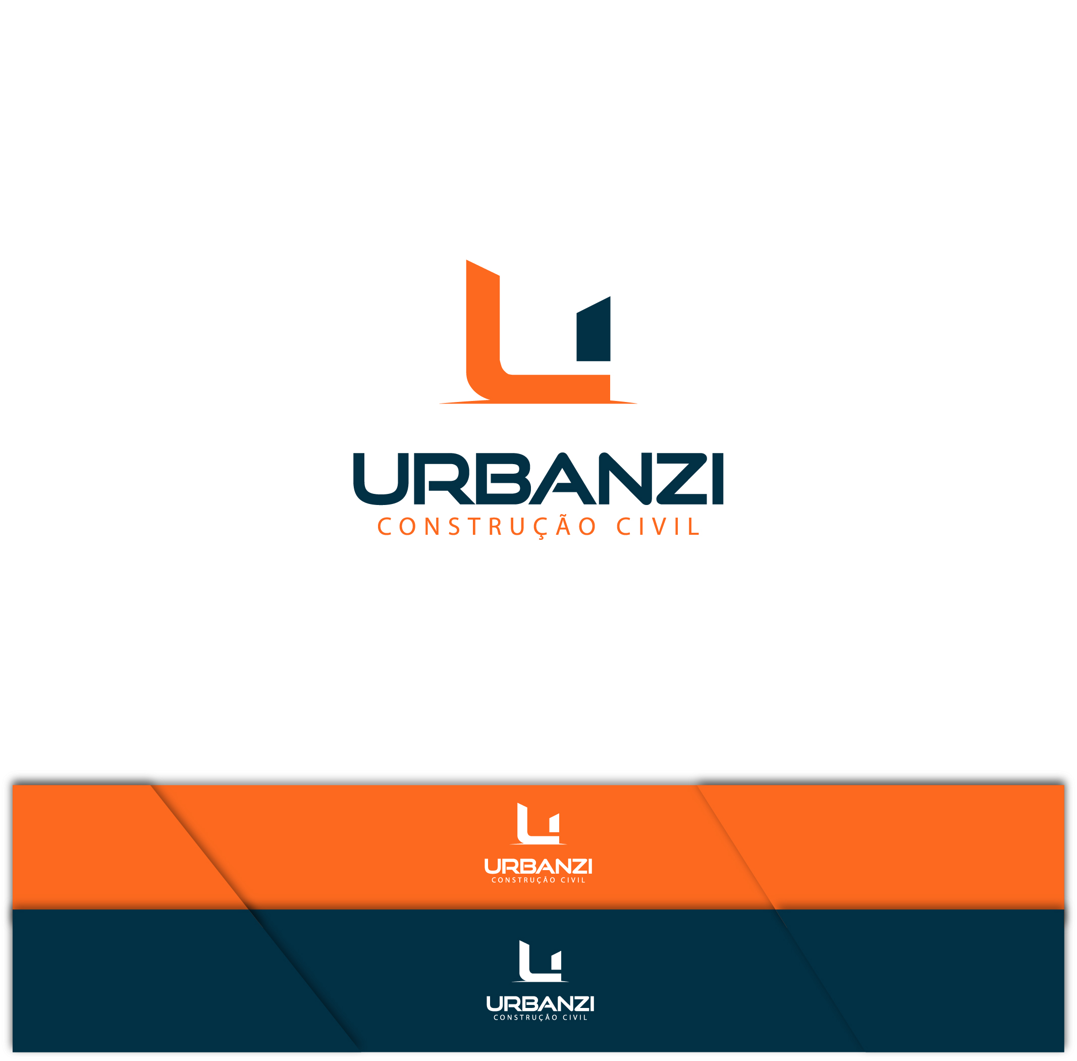 Urbanzi | Criação de Logo e Papelaria (6 itens) Para