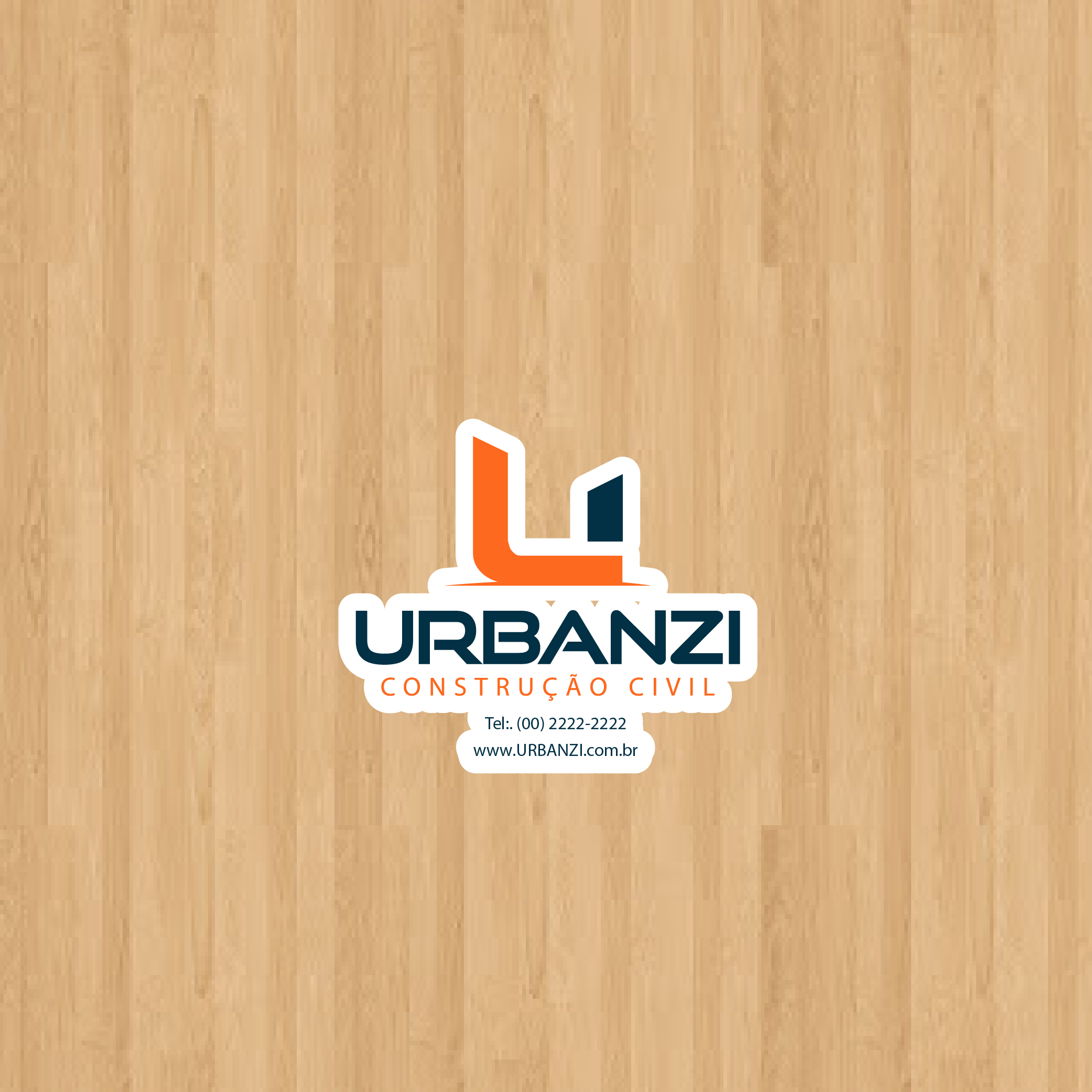 Urbanzi | Criação de Logo e Papelaria (6 itens) Para