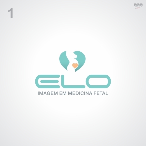 Elo - imagem em medicina fetal | Criação de Logo e Papelaria (6 ite...