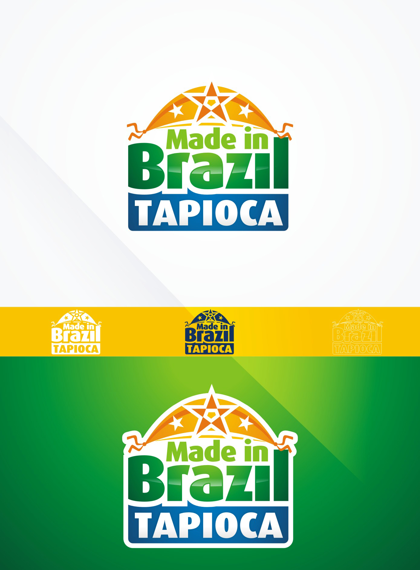 Made in Brazil - Tapioca | Criação de Logo Para