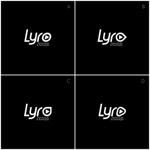 Lyro | Sonorizaçao e Iluminaçao | Criação de Logo Para Planejamento...