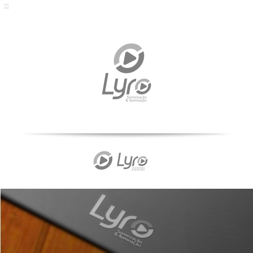 Lyro | Sonorizaçao e Iluminaçao | Criação de Logo Para Planejamento...