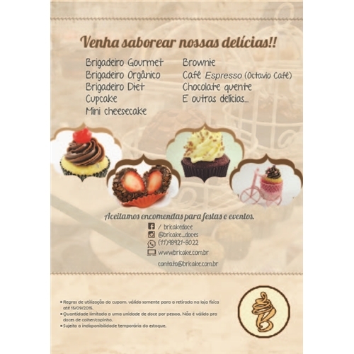 Empresa que vende doces artesanais | Criação de Flyer / Panfleto Pa...