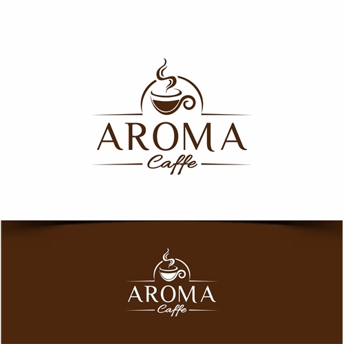 Aroma Caffe | Criação de Logo Para