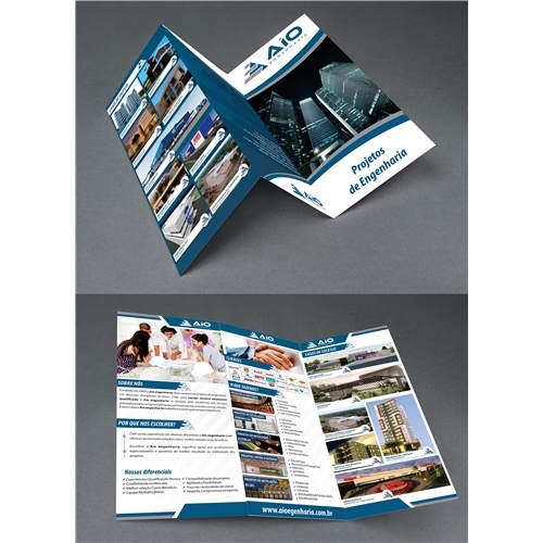 Aio engenharia | Criação de Folder Para Construção & Engenharia