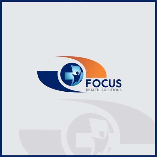 FOCUS HEALTH SOLUTIONS | Criação de Logo Para Saúde & Nutrição