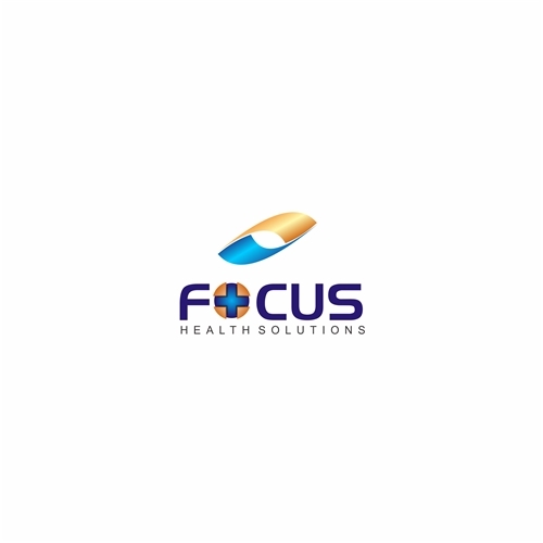 FOCUS HEALTH SOLUTIONS | Criação de Logo Para Saúde & Nutrição