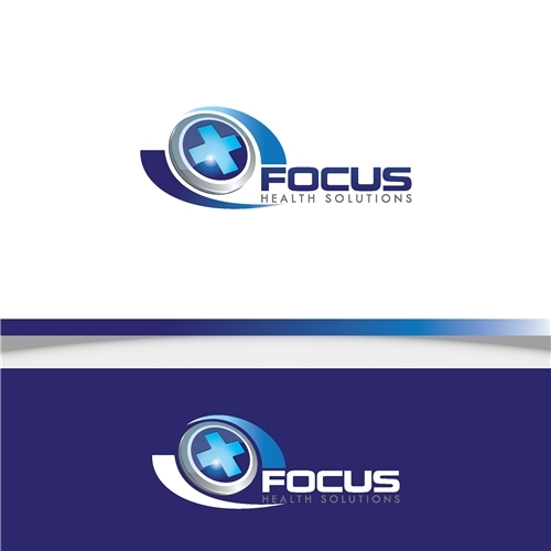 FOCUS HEALTH SOLUTIONS | Criação de Logo Para Saúde & Nutrição