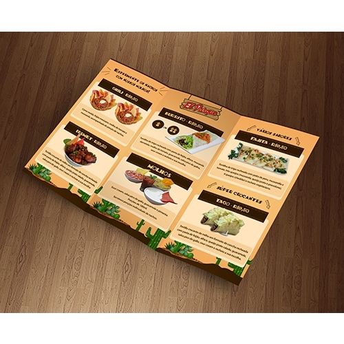 El Parque - Folder Delivery | Criação de Folder Para Alimentos & Be...