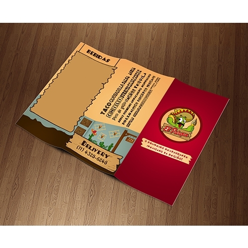 El Parque - Folder Delivery | Criação de Folder Para Alimentos & Be...