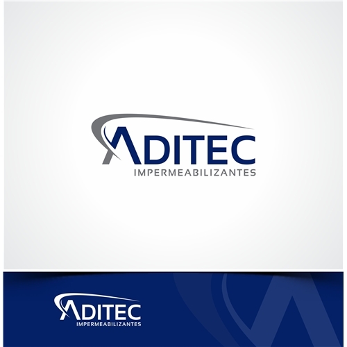 Aditech Impermeabilizantes | Criação de Logo e Papelaria (6 itens)