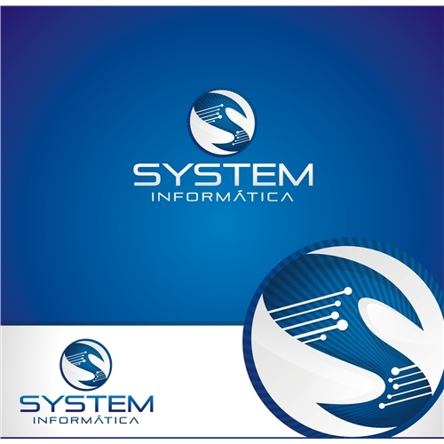 SYSTEM INFORMATICA | Criação de Logo e Papelaria (6 itens) Para Tec...