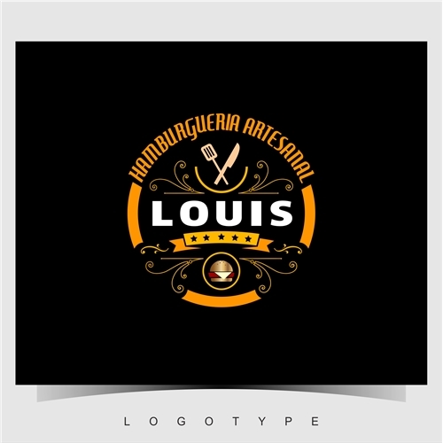 Logo para Louis Hamburguer.. | ARTEFINAL 3174962
