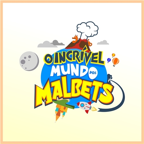 O incrível mundo dos Malbets | Criação de Logo Para Artes, Música