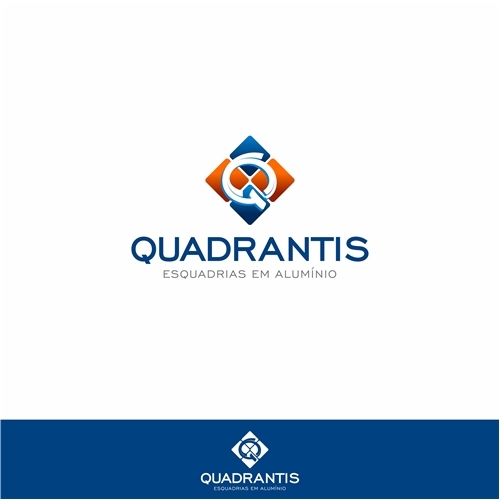 QUADRANTIS | Criação de Logo e Cartao de Visita Para Construção & E...