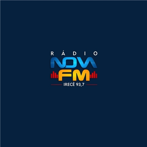 Rádio Nova FM de Irecê 93,7 | Criação de Logo Para Marketing & Comu...