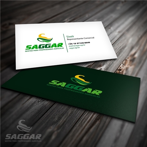 SAGGAR | Criação de Logo e Papelaria (6 itens) Para Outros