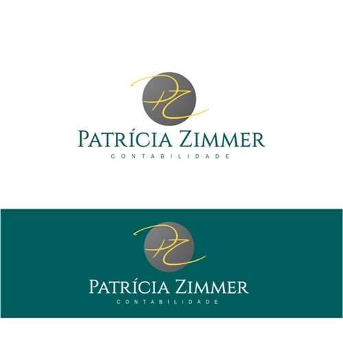 Patrícia Zimmer | Criação de Logo Para Contabilidade & Finanças