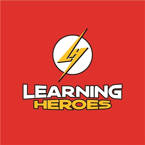 Learning Heroes | Criação de Logo Para Educação & Cursos