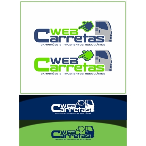 Web Carretas | Criação de Logo Para Automotivo