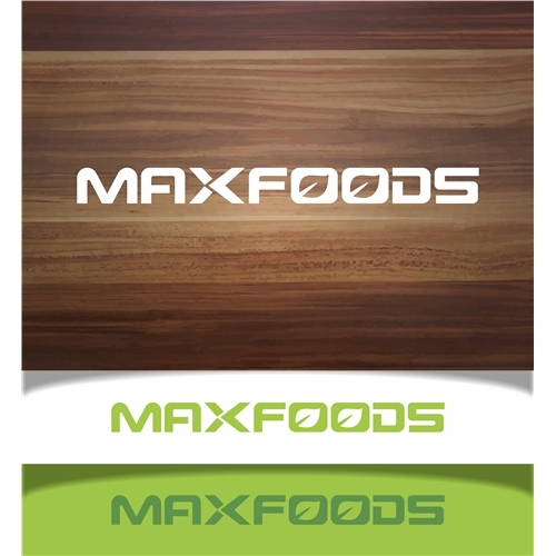 MaxFoods Market | Criação de Logo Para Saúde & Nutrição