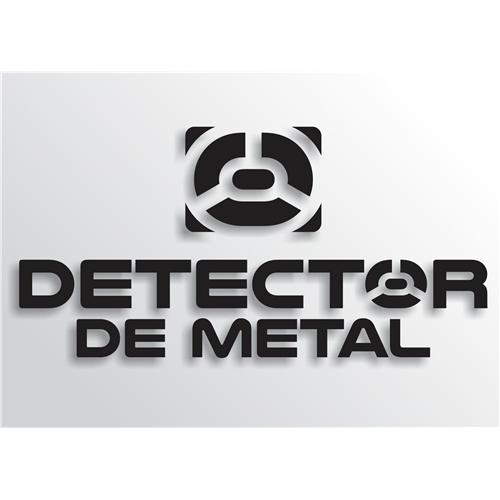 detector de metal | Criação de Logo Para Outros