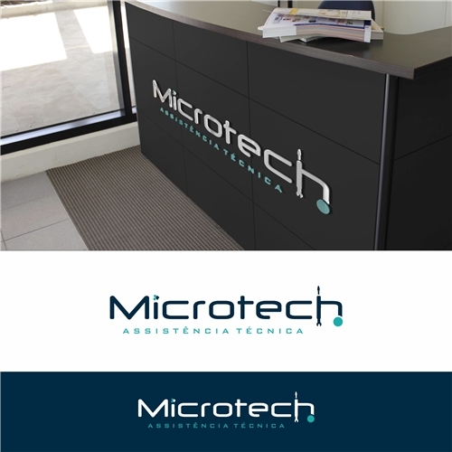 MICROTECH | Criação de Logo Para Computador & Internet