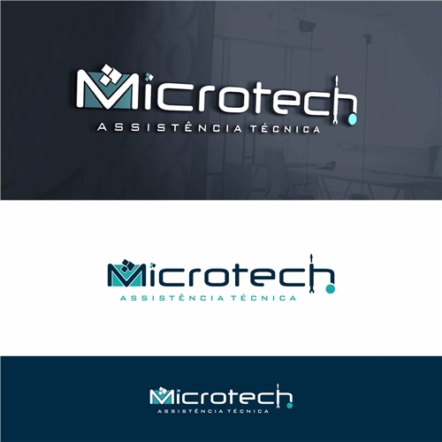 MICROTECH | Criação de Logo Para Computador & Internet