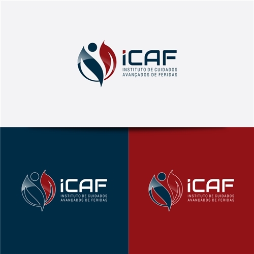 iCAF | Criação de Logo e Papelaria (6 itens) Para Saúde & Nutrição