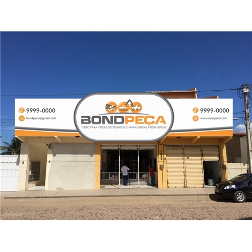 BondPeça | Criação de Fachada Para Automotivo